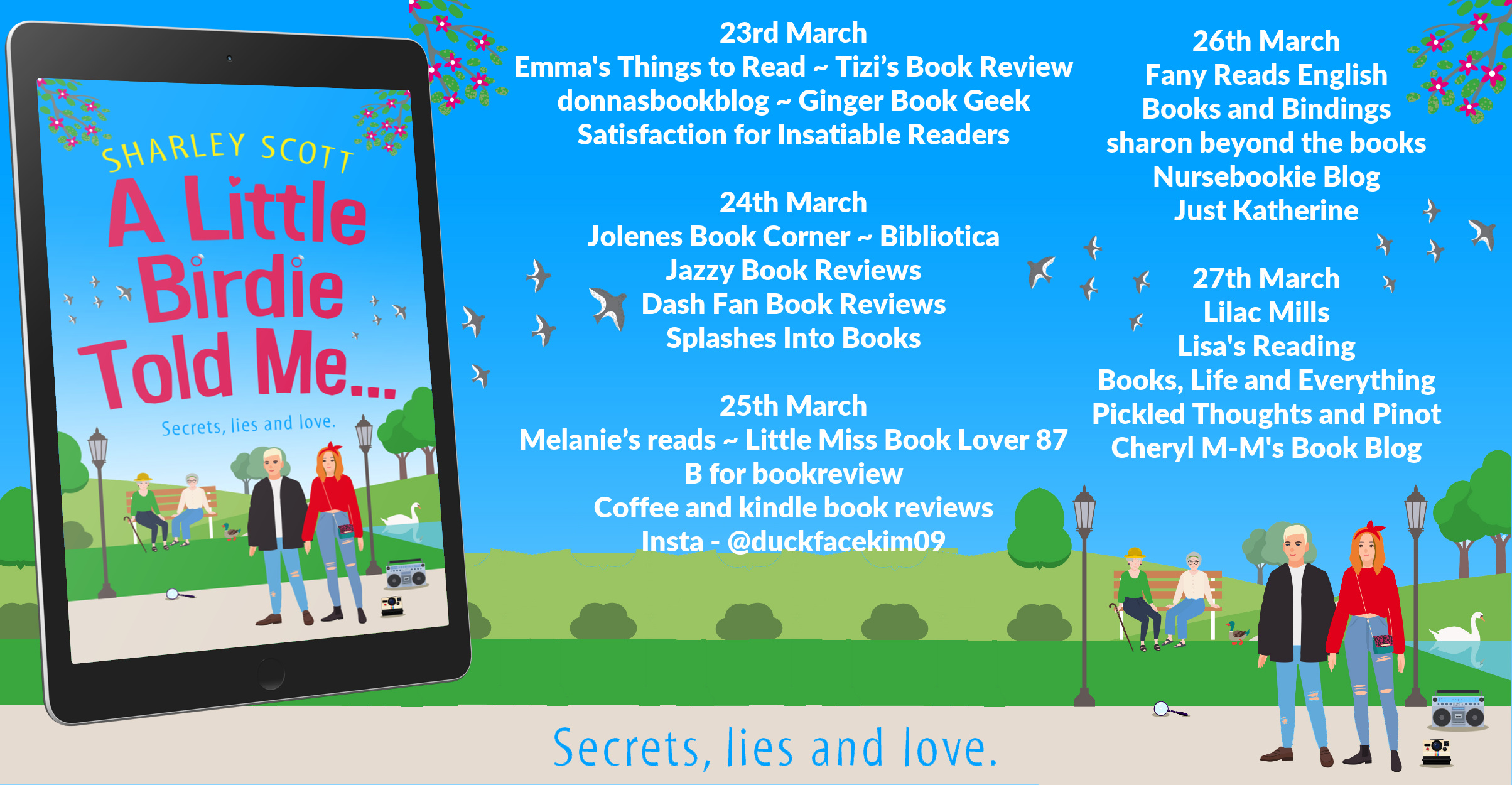 Review: A Little Birdie Told Me, by Sharley Scott | Bibliotica