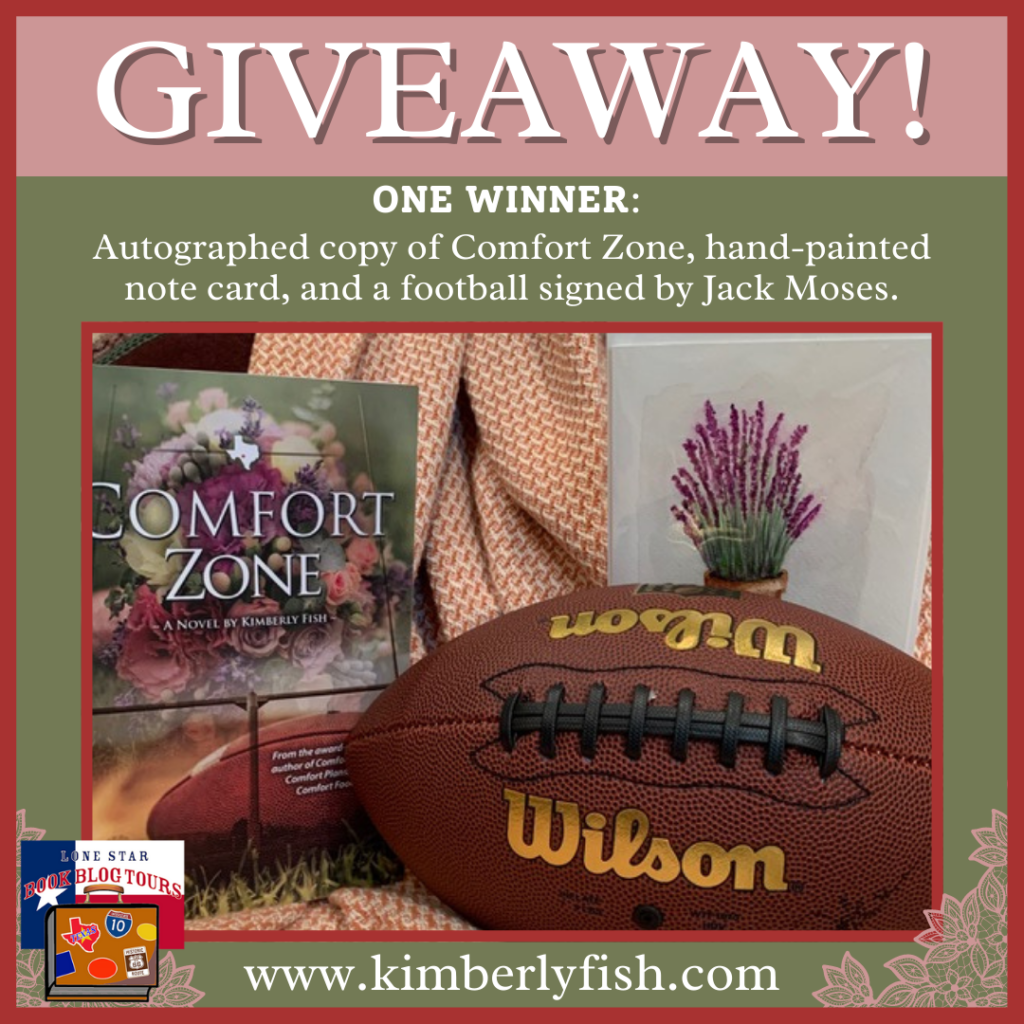 Review and Giveaway: Comfort Zone, by Kimberly Fish | Bibliotica