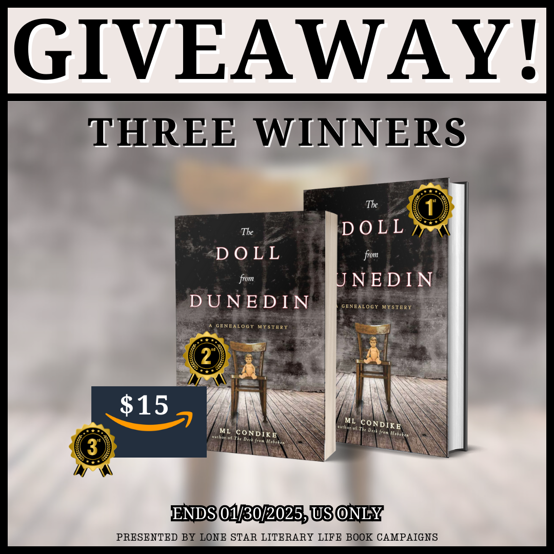 Book Review & Giveaway: The Doll from Dunedin, by ML Condike | Bibliotica